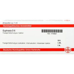 DHU-Arzneimittel Euphrasia D 6 Ampullen 8 ml