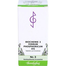 Bombastus Biochemie 3 Ferrum phosphoricum D 6 Tabletten 200 St