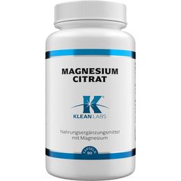 Magnesium Citrat Klean Labs Kapseln 90 St