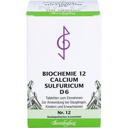 Bombastus Biochemie 12 Calcium sulfuricum D 6 Tabletten 500 St