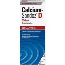 HEXAL&reg; Calcium Sandoz D Osteo Brausetabletten 40 St