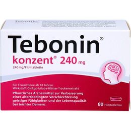 Tebonin konzent 240 mg Filmtabletten 80 St
