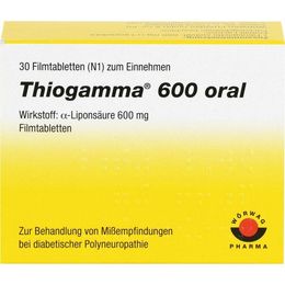 W&Ouml;RWAG PHARMA Thiogamma 600 oral Filmtabletten 30 St