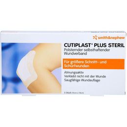 smith&nephew Cutiplast Plus steril 7,8x15 cm Verband 5 St