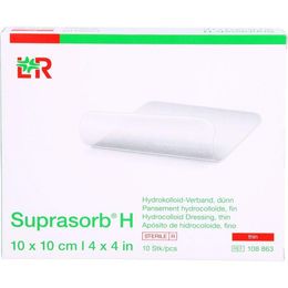 Lohmann & Rauscher Suprasorb H Hydrokoll.Verb.d&uuml;nn 10x10 cm 10 St