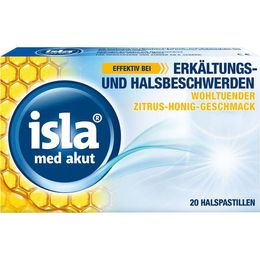 Isla Med akut Zitrus-Honig Pastillen 20 St