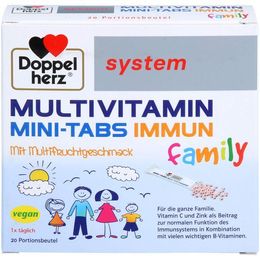 Queisser Doppelherz Multivitamin Mini-Tabs family system 20 St