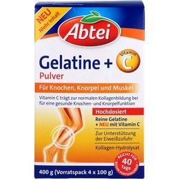 Abtei Gelatine Plus Vitamin C Pulver 400 g