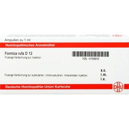 DHU-Arzneimittel Formica Rufa D 12 Ampullen 8 ml