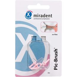 HAGER PHARMA Miradent Interd.Pic-Brush Ersatzb.xx-fein pink 6 St