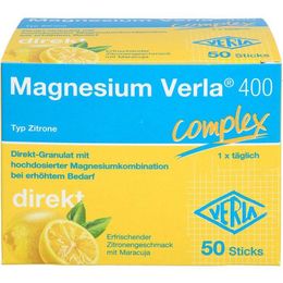 Verla-Pharm Arzneimittel GmbH & Co. KG Magnesium Verla 400 Zitrone Direkt-Granulat 50 St