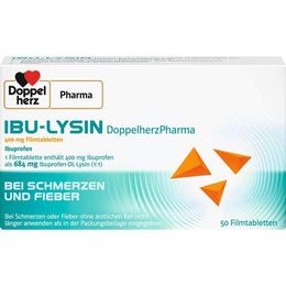 Queisser IBU-LYSIN DoppelherzPharma 400 mg Filmtabletten 50 St