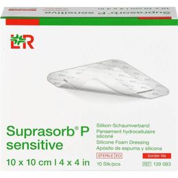 B2B Medical Suprasorb P sensitive PU-Schaumv.bor.lite 10x10cm 10 St