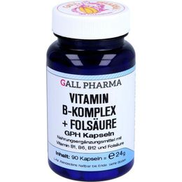 Hecht-Pharma Vitamin B KOMPLEX+Fols&auml;ure Gph Kapseln 90 St