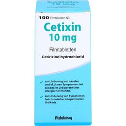 Cetixin 10 mg Filmtabletten 100 St