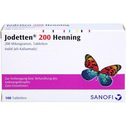 Jodetten 200 Henning Tabletten 100 St