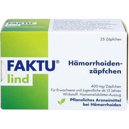 DR. KADE Faktu lind H&auml;morrhoidenz&auml;pfchen 25 St