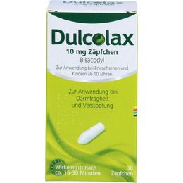 EurimPharm Arzneimittel Dulcolax 10 mg Z&auml;pfchen 30 St