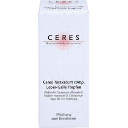 Ceres Taraxacum comp.Leber-Galle Tropfen 20 ml