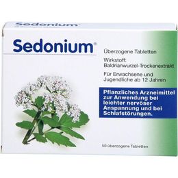 MCM KLOSTERFRAU Vertr. GmbH Sedonium &uuml;berzogene Tabletten 50 St