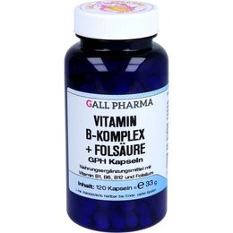 Hecht-Pharma Vitamin B KOMPLEX+Fols&auml;ure Gph Kapseln 120 St