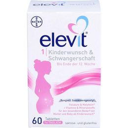 BAYER Elevit 1 Kinderwunsch & Schwangerschaft Tabletten 1X60 St