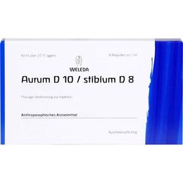 Weleda Aurum D 10/Stibium D 8 Ampullen 8X1 ml