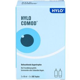 HYLO-COMOD Augentropfen 2X10 ml