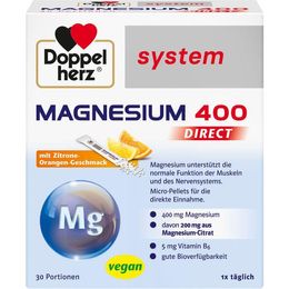 Queisser Doppelherz Magnesium 400 Direct system Pellets 30 St