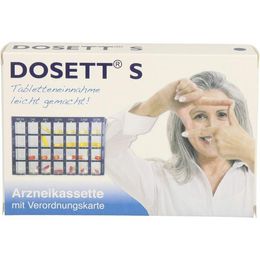 Hormosan Pharma Dosett S Arzneikassette blau 1 St