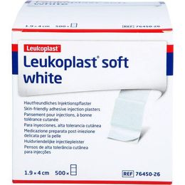 BSN Leukoplast soft white Injektionspfl.Str.19x40 mm 500 St