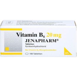 Vitamin B6 20 mg Jenapharm Tabletten 100 St