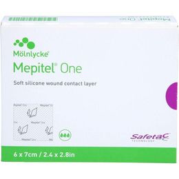 B2B Medical Mepitel One 6x7 cm Silikon Netzverband 5 St