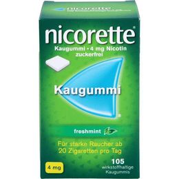 Nicorette Kaugummi 4 mg freshmint 105 St