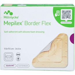 ToRa Pharma Mepilex Border Flex Schaumverb.haft.7,5x7,5 cm 5 St