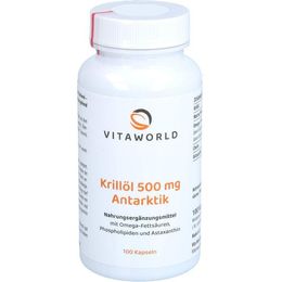 vitaworld Krill&ouml;l 500 mg Antarktik Kapseln 100 St