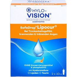 OmniVision GmbH HYLO-VISION SafeDrop Lipocur Augentropfen 2X10 ml
