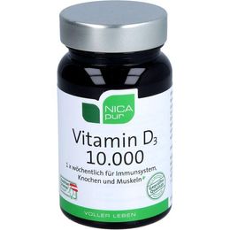 Nicapur Vitamin D3 10.000 Kapseln 60 St