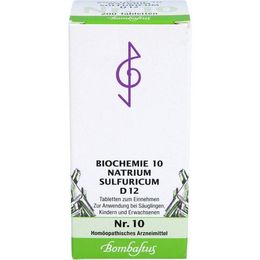 Bombastus Biochemie 10 Natrium sulfuricum D 12 Tabletten 200 St