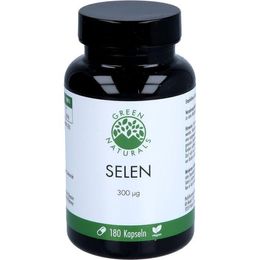 Heilpflanzenwohl GmbH Green Naturals Selen 300 &mu;g rein pflanzl.vegan Kps 180 St