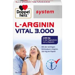 Queisser Doppelherz L-Arginin Vital 3.000 system Kapseln 120 St
