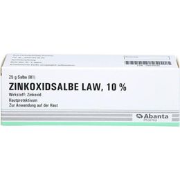 Zinkoxidsalbe Law 10% 25 g