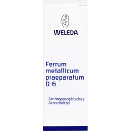 Weleda Ferrum Metallicum Praeparatum D 6 Trituration 20 g