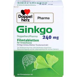 Queisser Ginkgo Doppelherzpharma 240 mg Filmtabletten 120 St