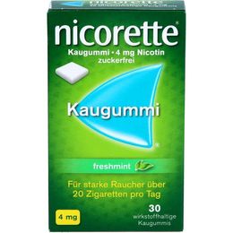 Nicorette Kaugummi 4 mg freshmint 30 St
