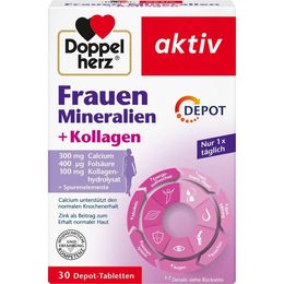 Queisser Doppelherz Frauen Mineralien+Kollagen Depot Tabl. 30 St