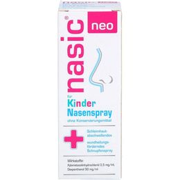 MCM KLOSTERFRAU Vertr. GmbH Nasic neo f&uuml;r Kinder Nasenspray 10 ml
