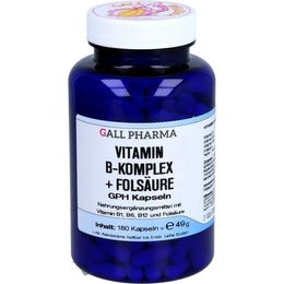 Hecht-Pharma Vitamin B KOMPLEX+Fols&auml;ure Gph Kapseln 180 St