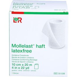 Lohmann & Rauscher Mollelast haft Binden latexfrei 10 cmx20 m wei&szlig; 1 St