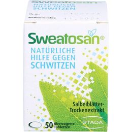 Heilpflanzenwohl GmbH Sweatosan &uuml;berzogene Tabletten 50 St